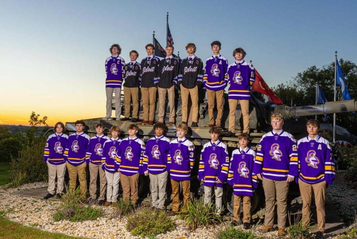 Beloit Memorial Knights fall to Verona 7-0 in high school hockey action
