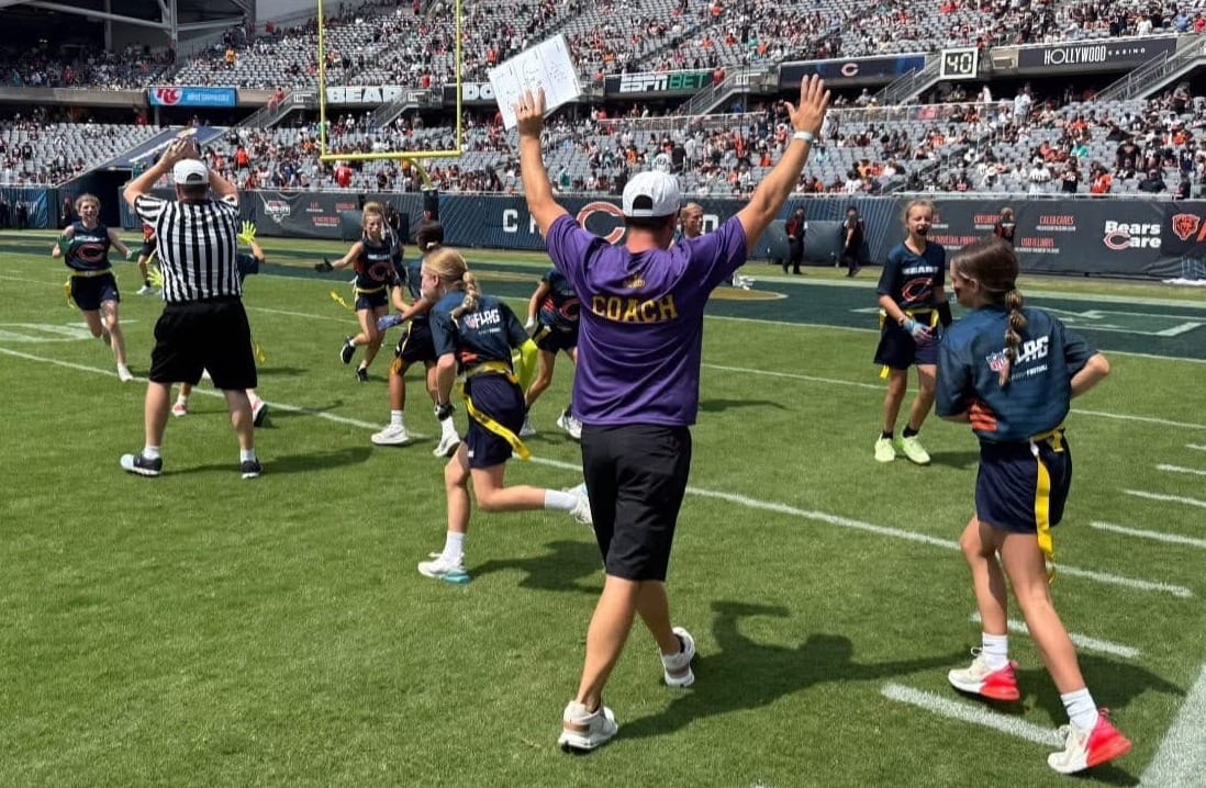 Soldier Field played host to the RRL Junior Lady Indians Flag Football Team