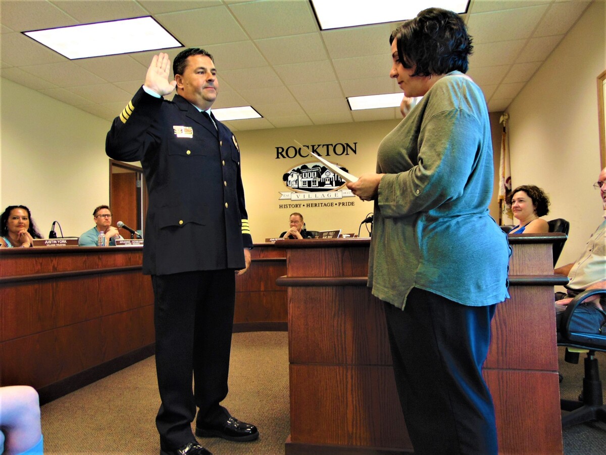 Rockton welcomes and names new police chief