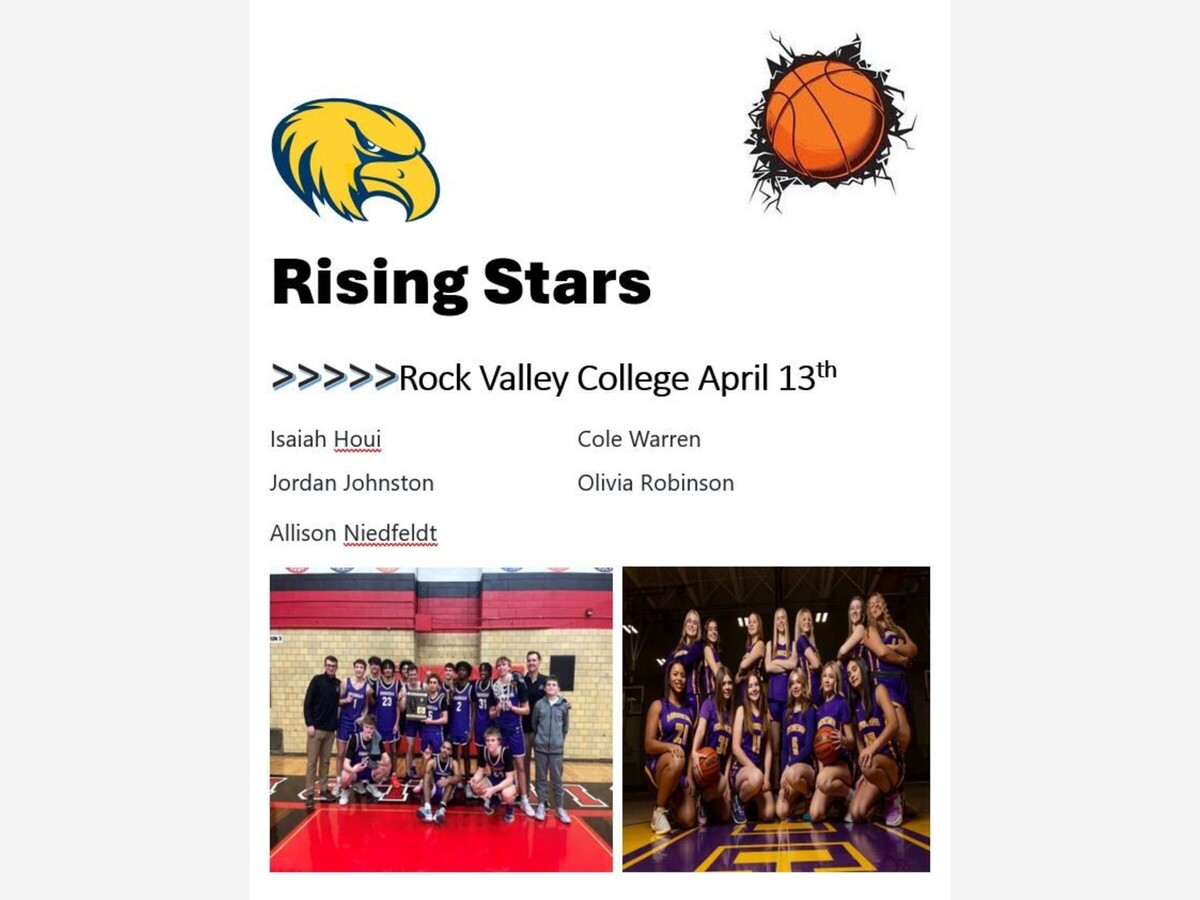 Five will lace it up one more time for the Hononegah Indians