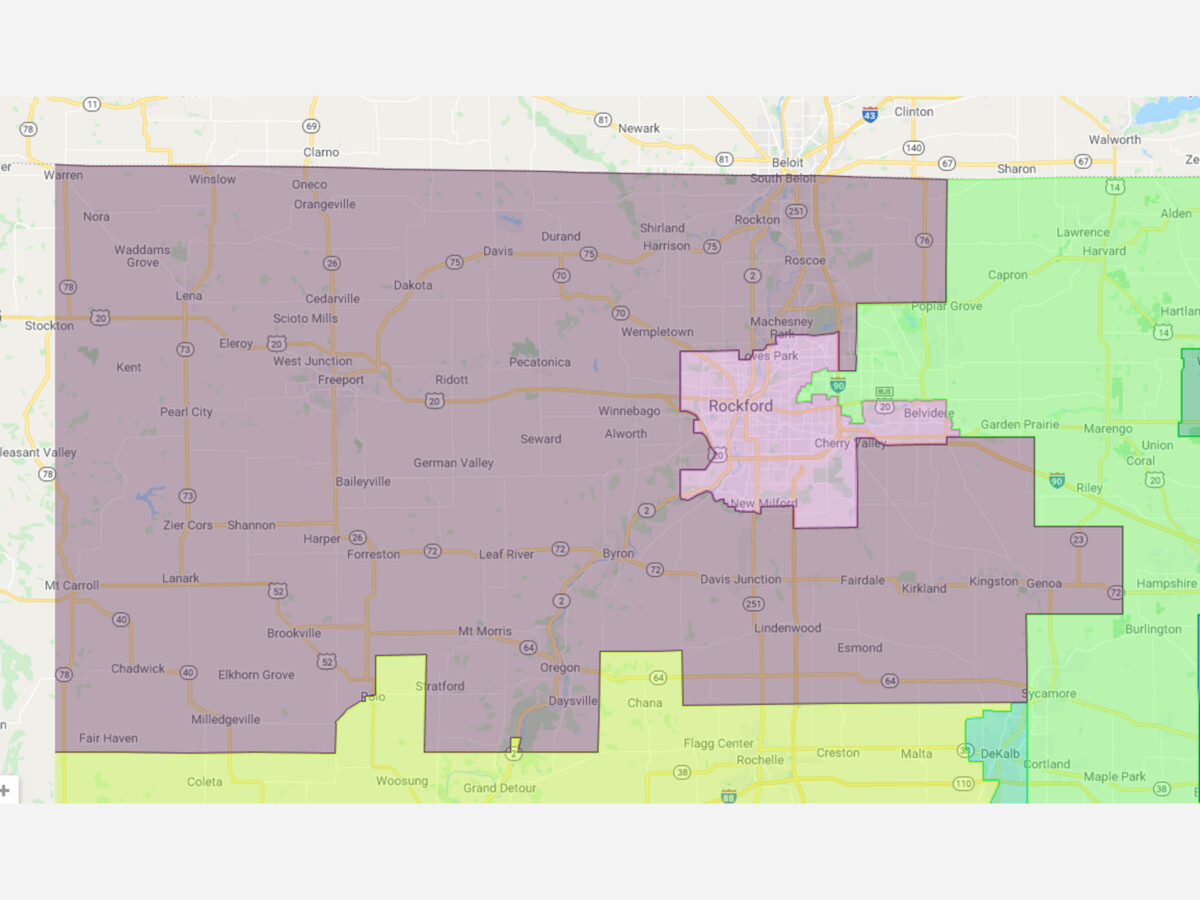 Redistricting map would put Roscoe and Rockton into new state districts