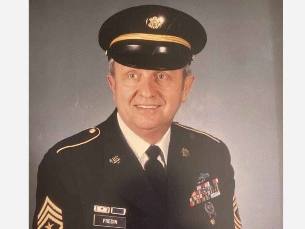 George Fredin (1932-2022) joined the Army at age 16, later became a ...