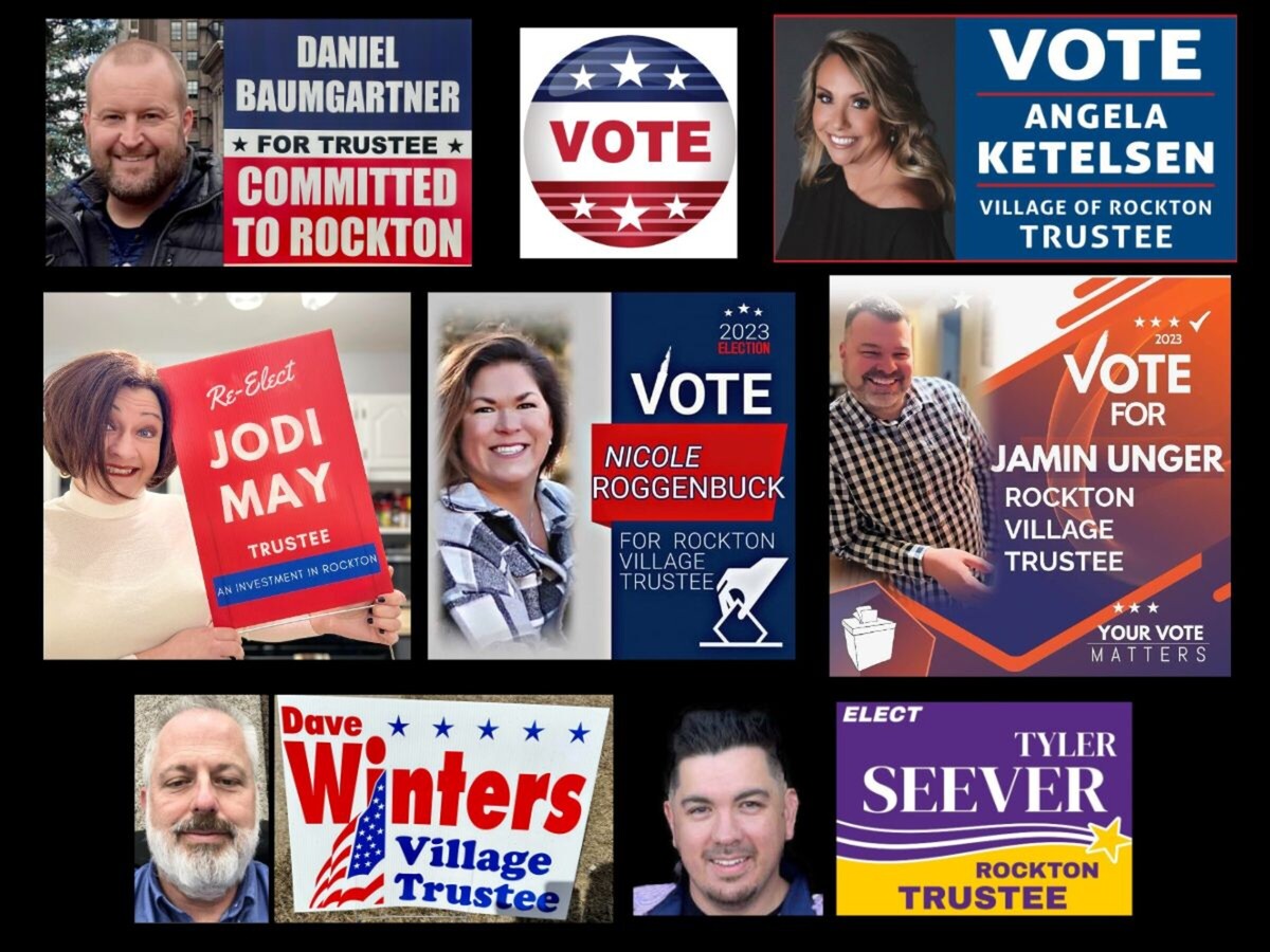 Seven running for three seats in Village of Rockton Trustee election
