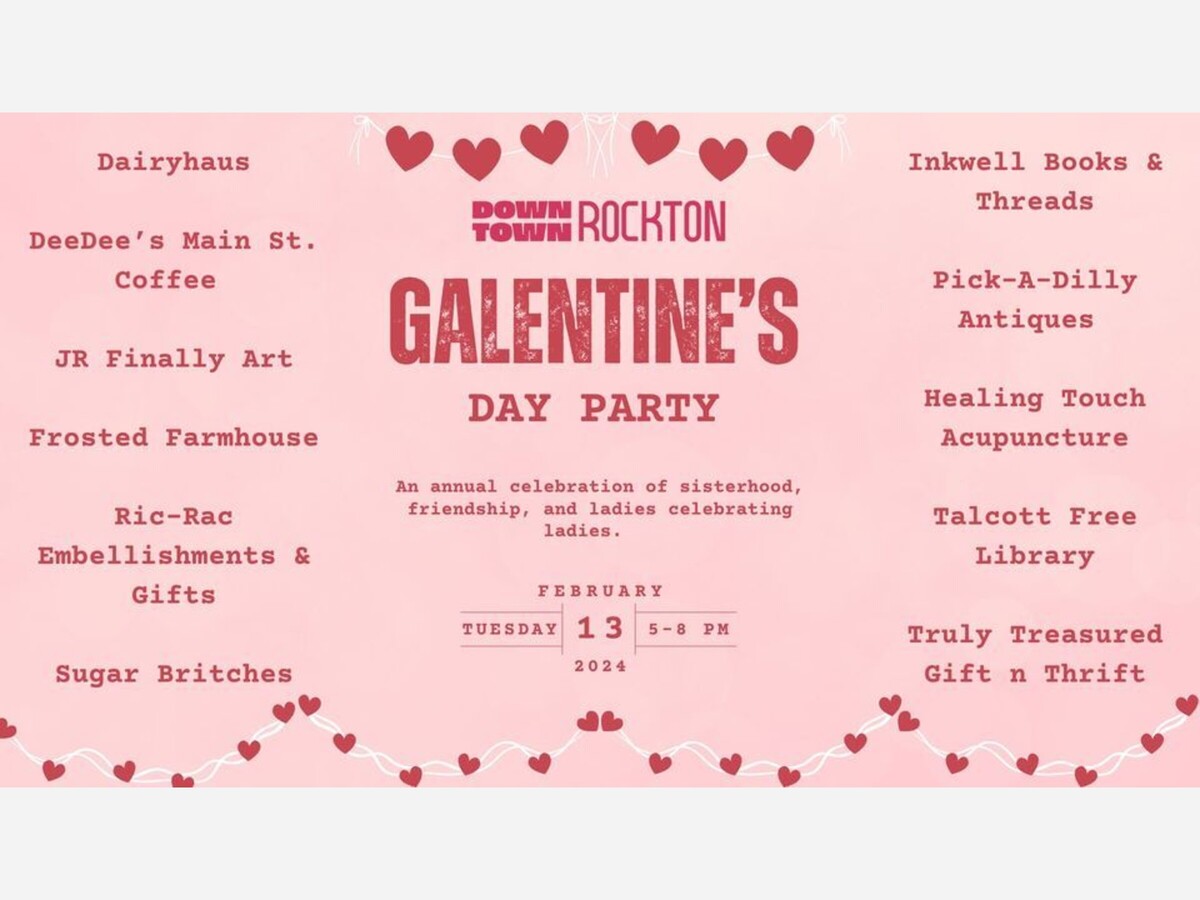 Galentine's Day Party in Rockton: for the gals