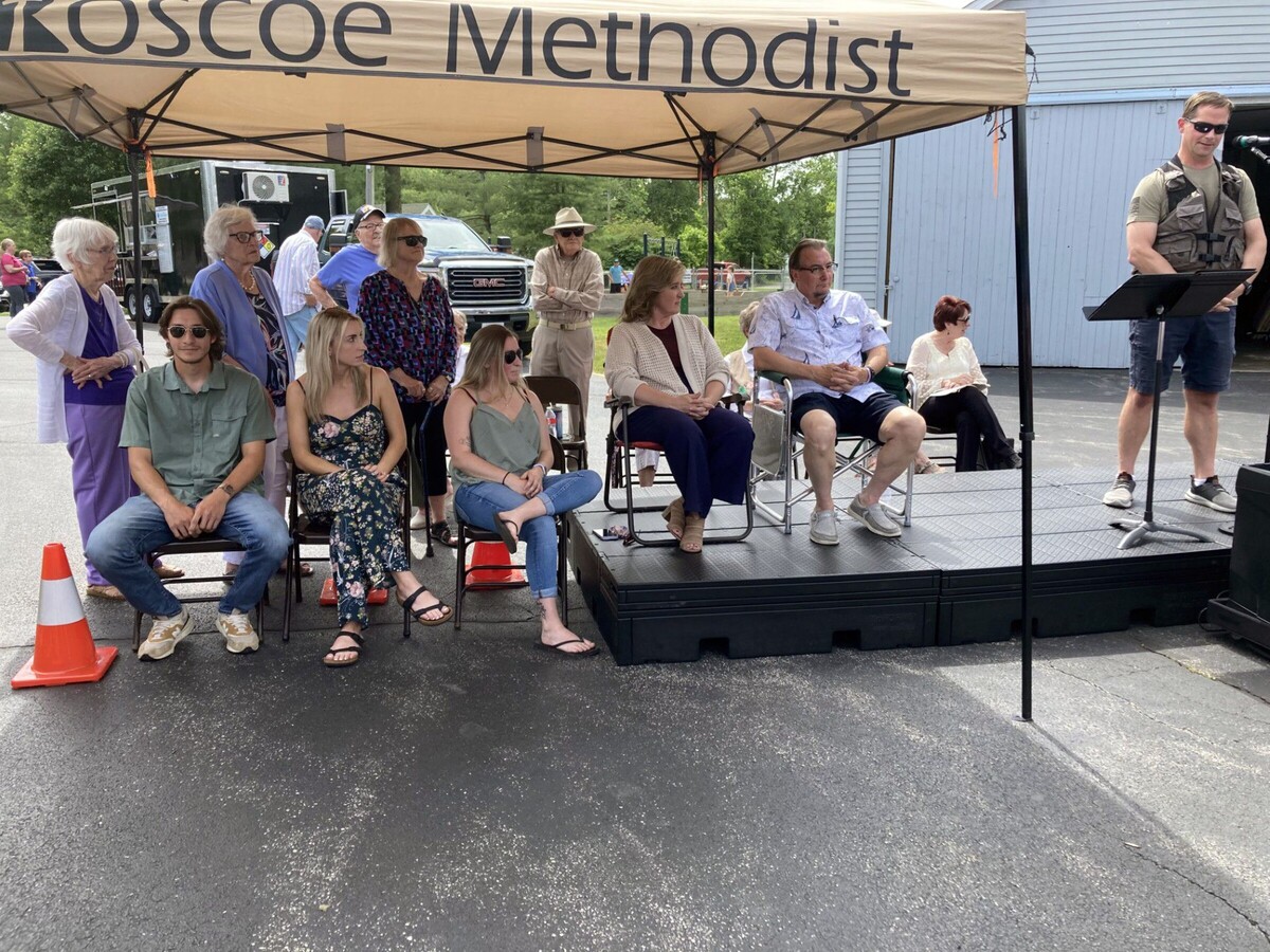 Pastor's farewell at Roscoe United Methodist Church