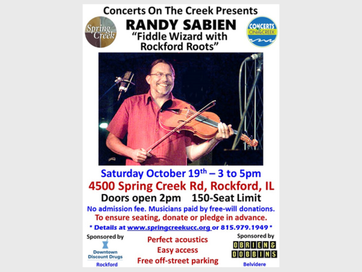 RANDY SABIEN - Nationally Acclaimed Fiddler with Stateline Roots