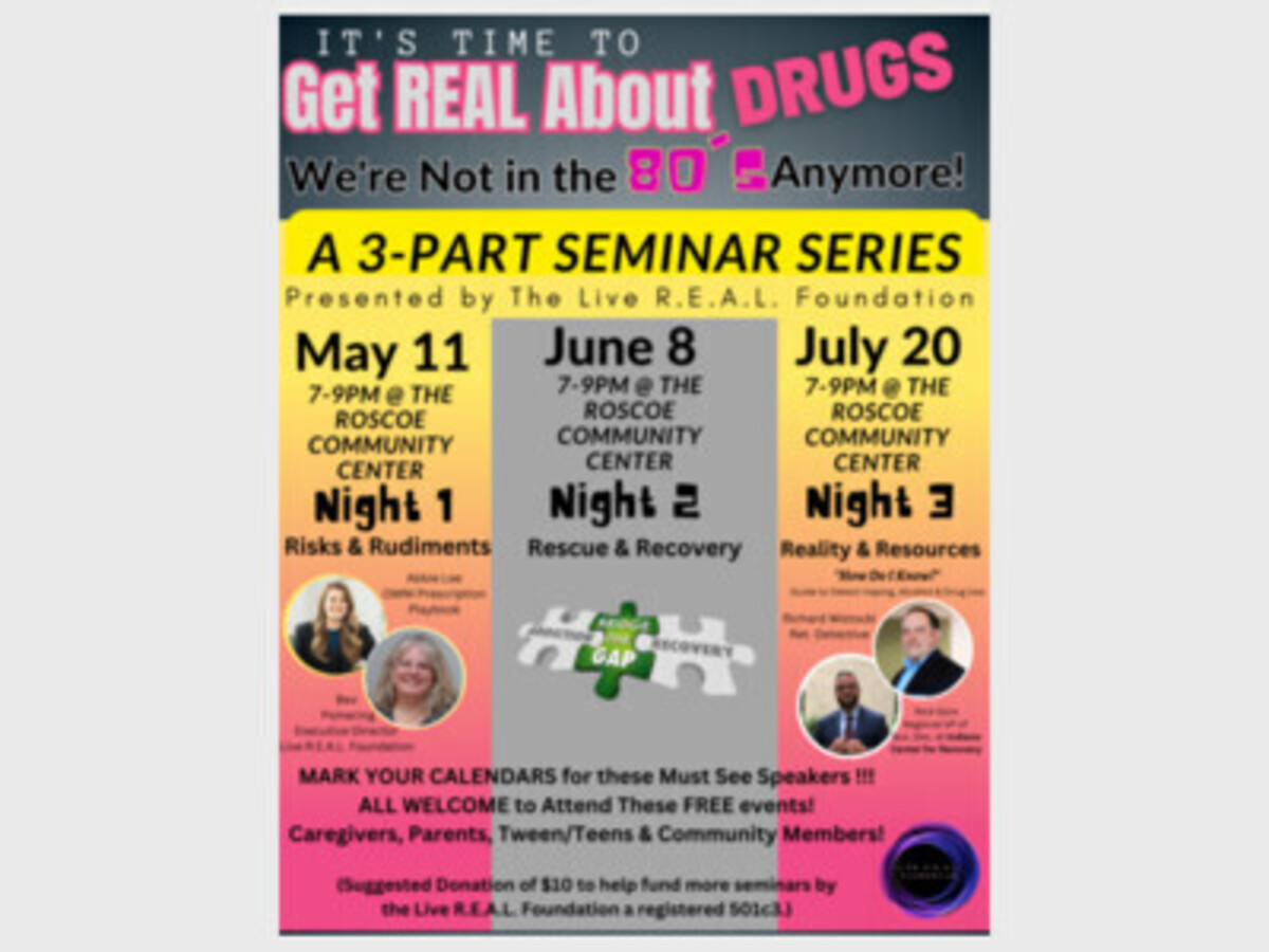 It's Time to Get REAL About Drugs - Seminar Series