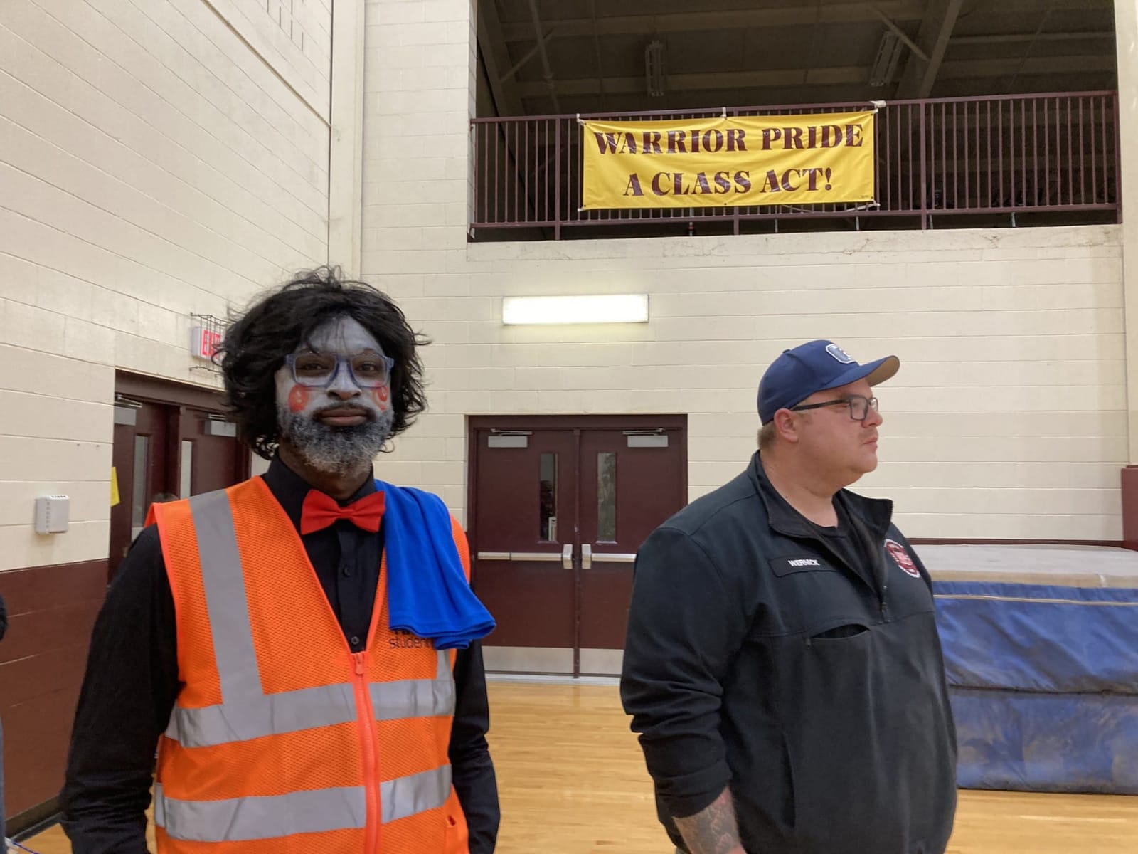 Superheroes fighting bullying at Stephen Mack Middle School