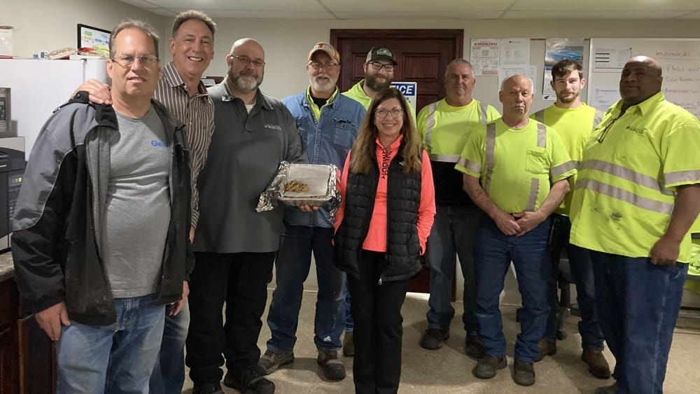 Roscoe Trustees show their appreciation to Public Works Department