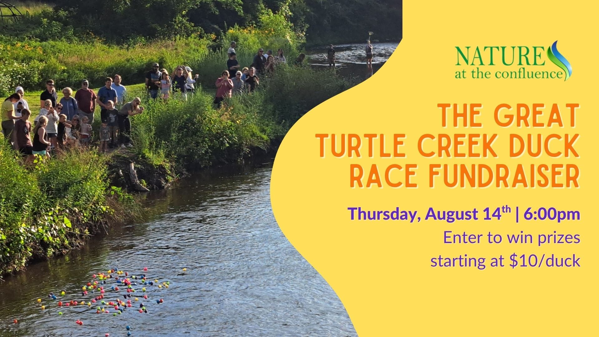 The Great Turtle Creek Duck Race Fundraiser