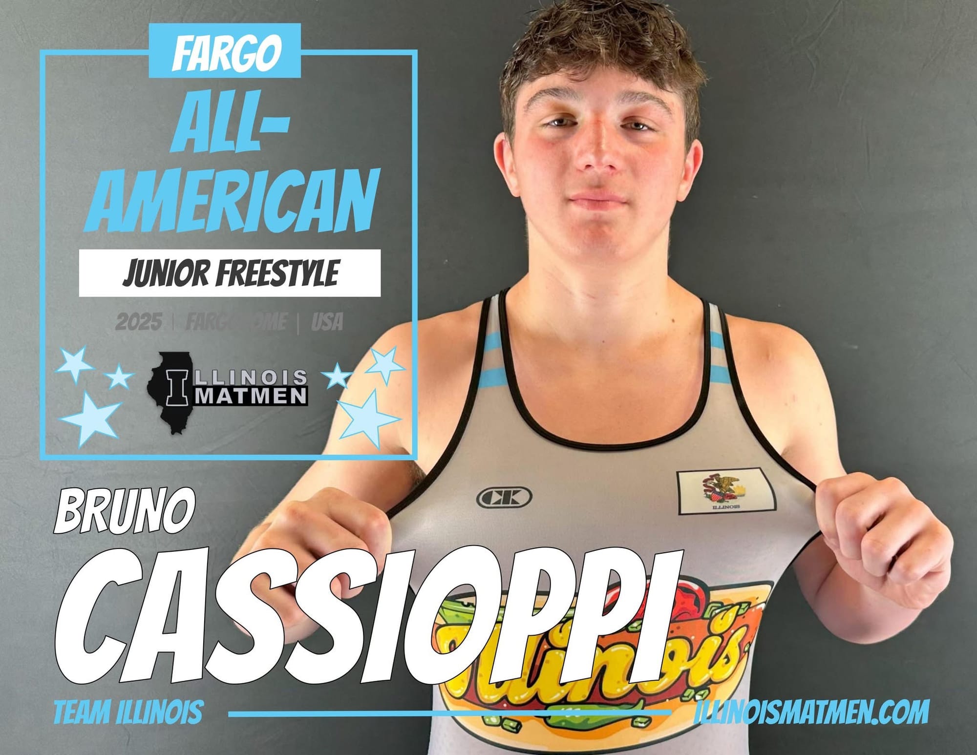 Hononegah's Bruno Cassioppi becomes a 5-time All-American