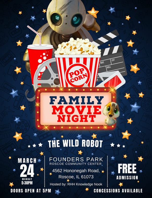 Family Movie Night: The Wild Robot