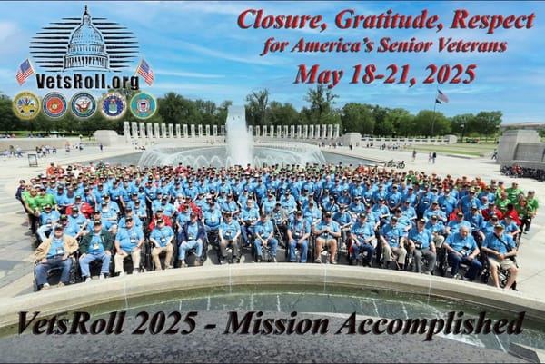 VetsRoll brings veterans home from the trip of a lifetime